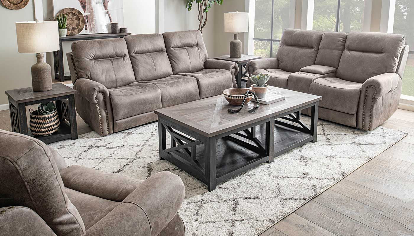Mateo Reclining Sofa Loveseat