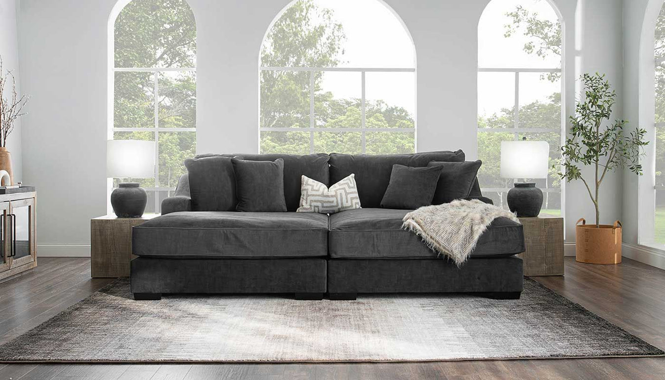 Spartan Double Chaise Lounge – Home Zone Furniture