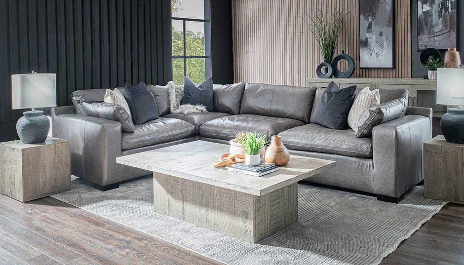 Leather Sectionals – Home Zone Furniture