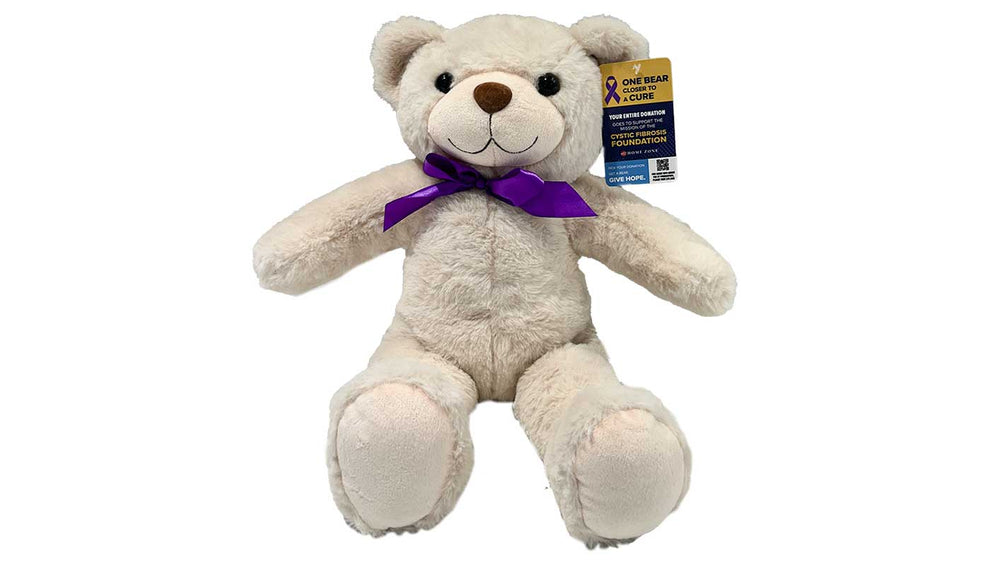 Cystic Fibrosis Awareness Donation Bear – Home Zone Furniture