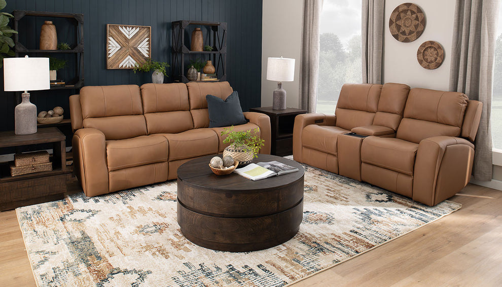 David Reclining Sofa & Loveseat – Home Zone Furniture