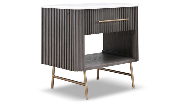 Finnely One-Drawer Nightstand – Home Zone Furniture