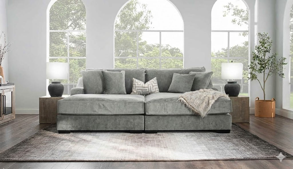Spartan Double Chaise Lounge – Home Zone Furniture