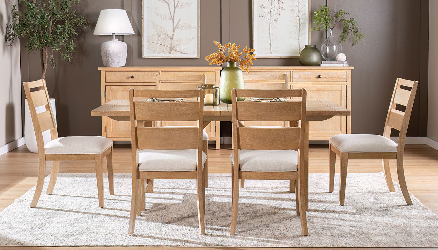 Talia Rectangle Dining Height Table & Chairs – Home Zone Furniture